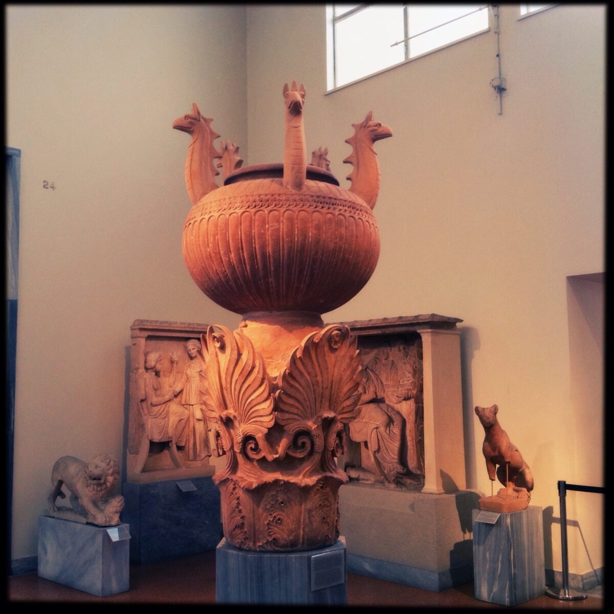 The National Archaeological Museum, the neoclassical monuments of ...